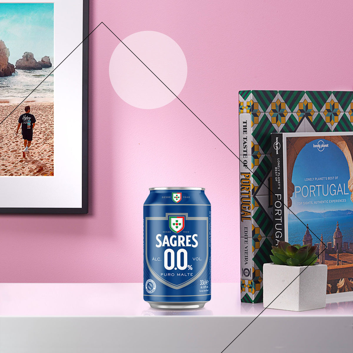 Sagres 0% Can | Portuguese Beer | Wanderlust – Wanderlust Drinks Company